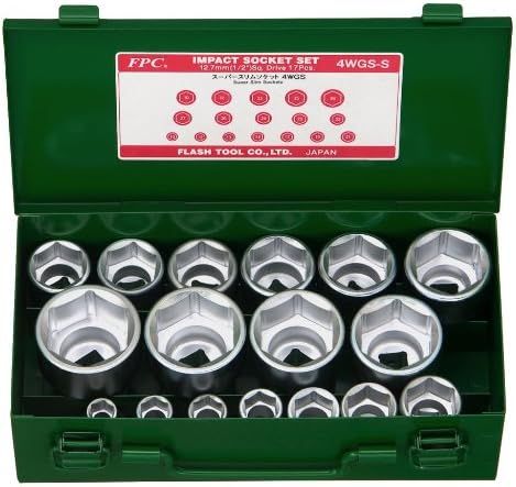 FPC Flash Impact Super Slim Socket Set, 4WGS-S