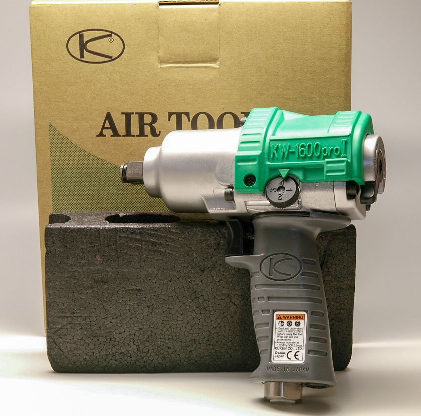Kuken Ultra-Light N-Type Impact Wrench, 1/2dr. KW-1600prol
