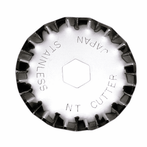 NT Cutter Wave Cut Blade, BW-28P ( 2 Blade Pack)